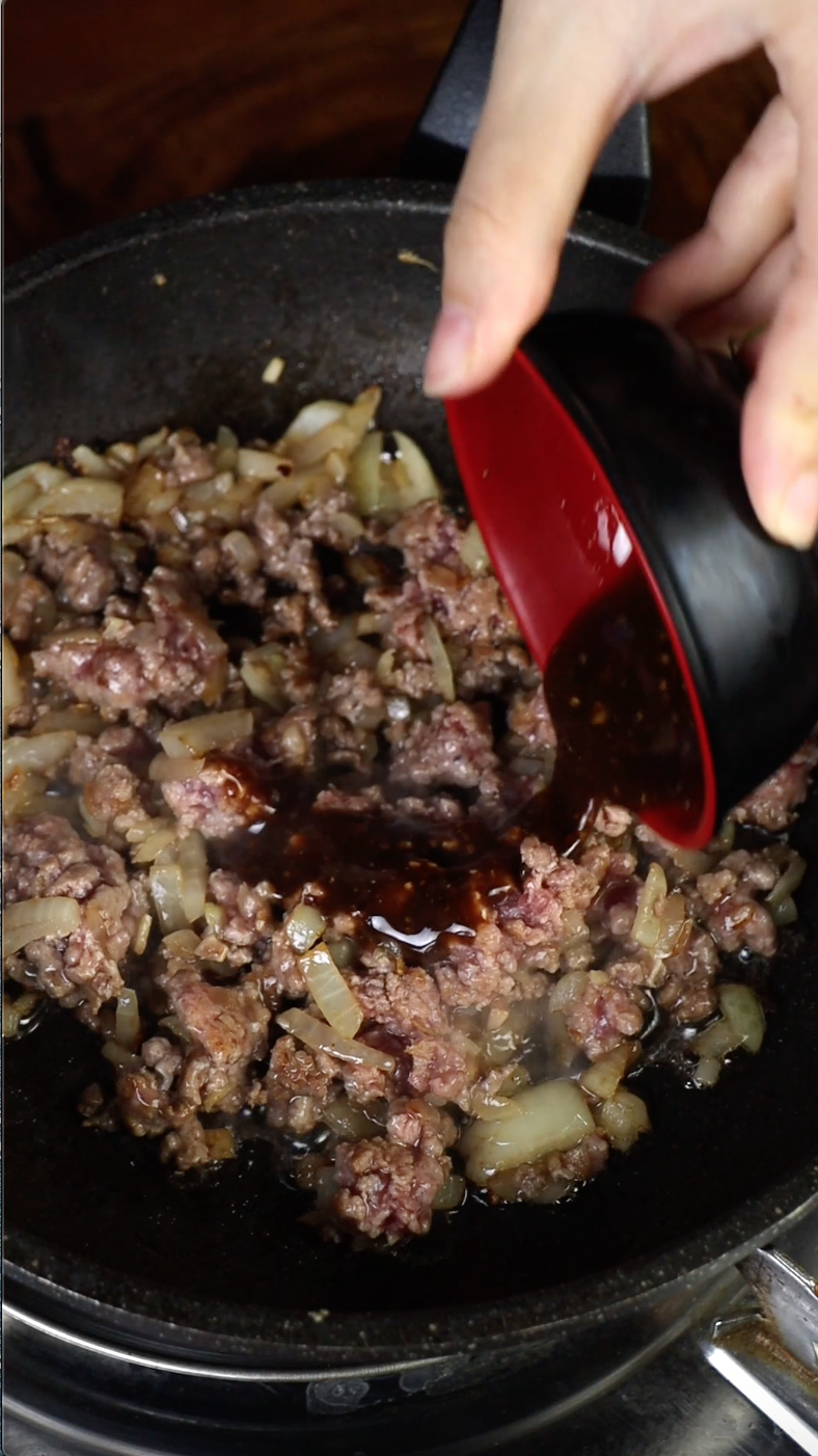 Super Delicious Ground Beef Over Rice - Another Food Lover
