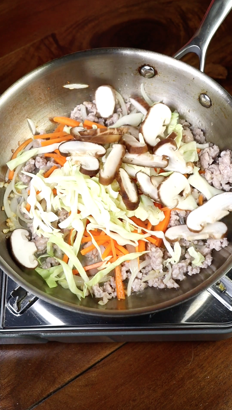 Super Tasty Ground Pork Udon - Another Food Lover