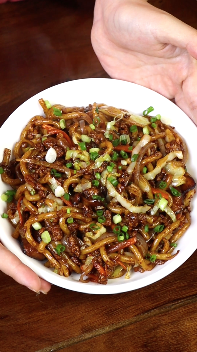 Super Tasty Ground Pork Udon – Another Food Lover