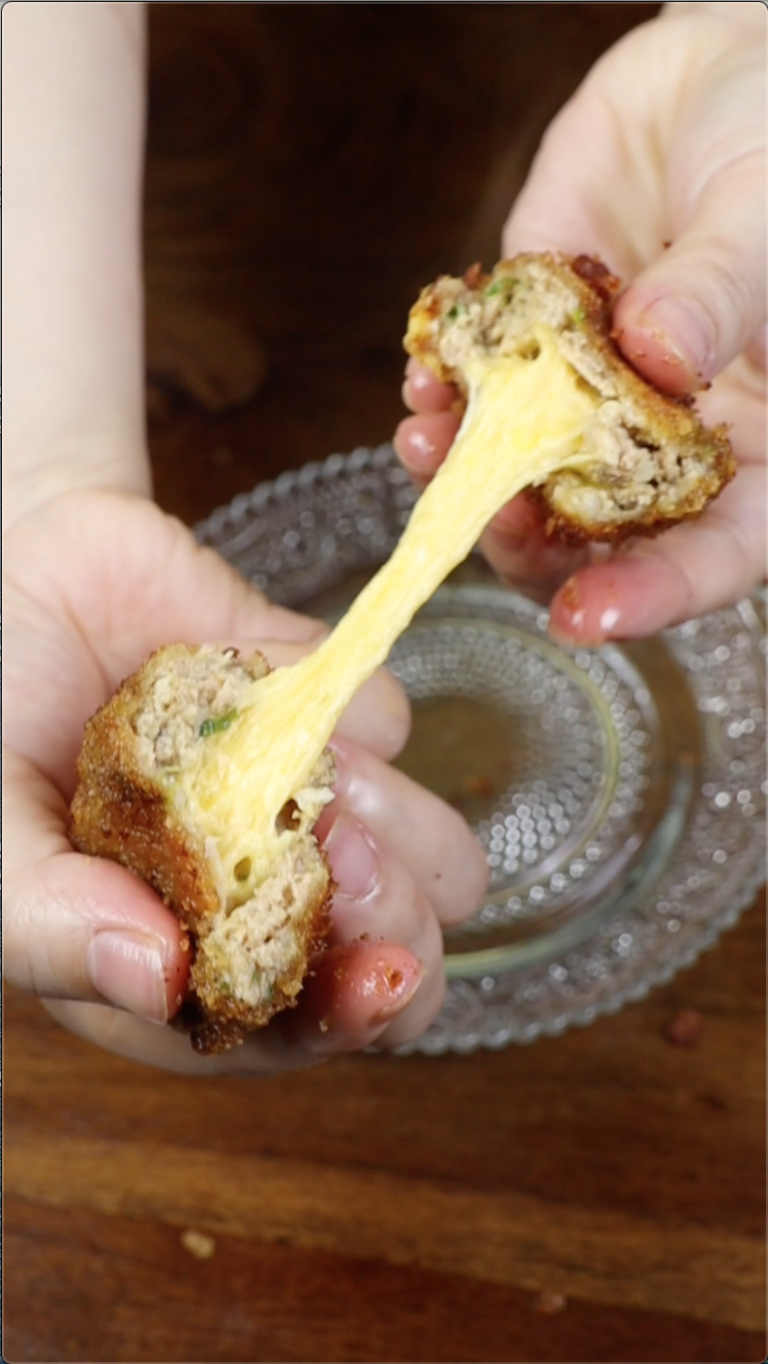 Easy Cheesy Chicken Bomb - Another Food Lover