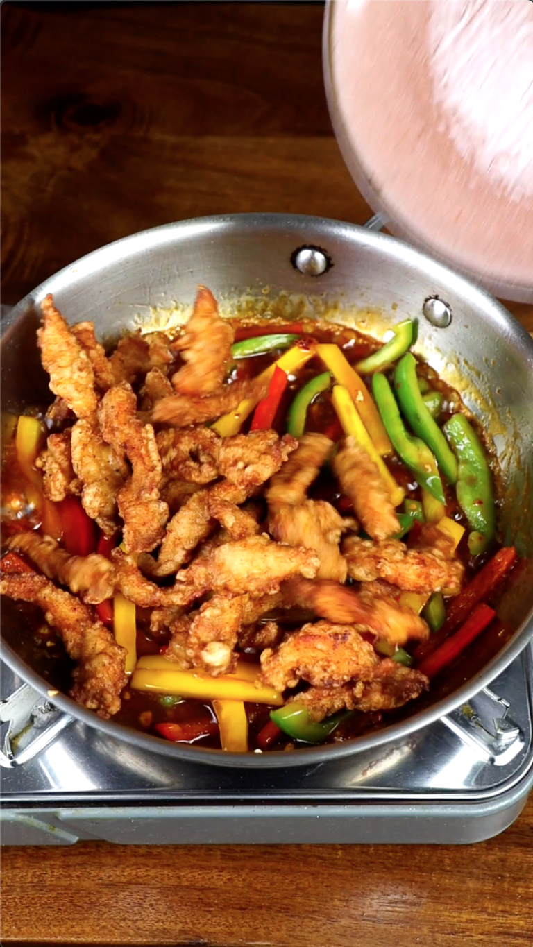 Life Changer - Spicy Chicken With Bell Peppers - Another Food Lover